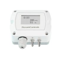 China KAF110 Series Air Volume Transmitter with Polycarbonate & ABS Housing, LCD Backlit Display, and IP65/NEMA4 Protection for sale