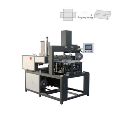 China Automatic Rigid Box Corner Pasting Machine / Corner Pasting Machine for sale