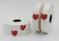 China Tight Packaging White Kraft Paper Tape For Binding Machine for sale