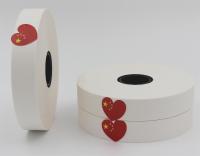 China Tight Packaging White Kraft Paper Tape For Binding Machine for sale