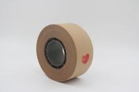 China Printed Non-marking Brown Kraft Hot Melt Strapping Tap To Prevent Damage To Goods for sale