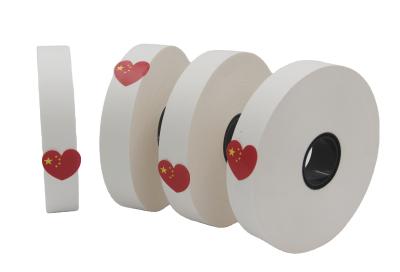 China Strapping White Kraft Paper Binding Tape No Printing for sale
