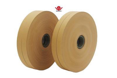 China Brown Color Pasting Reinforced Kraft Tape For Sticking Rigid Box Four Corner for sale