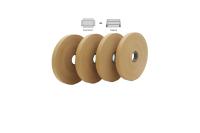 China Fast Delivery White Adhesive Corner Pasting Tape Rigid Box Corner Tape for Automatic Rigid Box Corner Pasting Machine for sale
