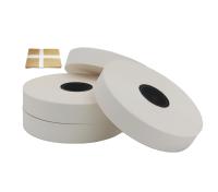 China High Strength White Kraft Paper Banding Tape For Color Box Strapping Equipment for sale