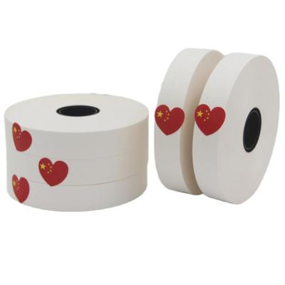China 30mm White Kraft Paper Binding Tape For Strapping Books for sale