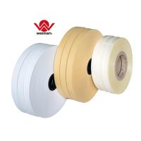 China Shoes Rigid Box Kraft Paper Corner Pasting Tape / Box Corner Sealing Tape for sale