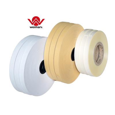 China Shoes Rigid Box Kraft Paper Corner Pasting Tape / Box Corner Sealing Tape for sale
