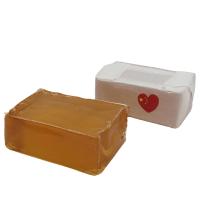China Pressure Sensitive Glue / Industrial Use Jelly Glue For Automatic Heating Gluing Machine for sale