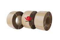 China Environmentally Friendly Hot Melt Paper Strap Tape For Banding Machine for sale