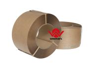 China 12MM Width Industry Packing Paper Strap Tape / Kraft Paper Strapping Tape for sale
