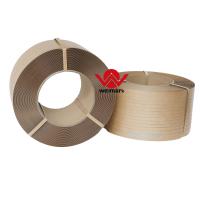 China 12MM Width Industry Packing Paper Strap Tape / Kraft Paper Strapping Tape for sale