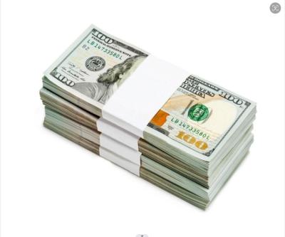 China High Quality Kraft Paper Money Bands Strapping Banding Currency Paper Band For Money Strapping Machine for sale