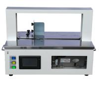 China High Quality Fully Automatic Desktop Paper Tape Banding Strapping Machine for sale