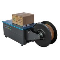 China Factory Directly Semiautomatic Kraft Paper Band Belt Strapping Machine For Carton Box for sale