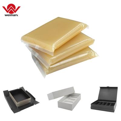 China Jelly Glue For Automated Rigid Box Assembly Lines for sale