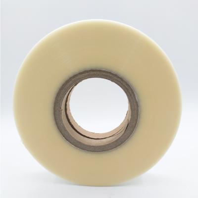 China 19mm Width Pasting Box Corner Clear PET Hot Melt Tape for sale
