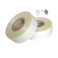 China Fast Delivery PET Heat Melting Hot Melt Sealing Rigid Box Corner Pasting Tape for sale
