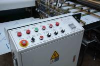 China Semiautomatic Calendar Shell Four Side Folding Machine for sale