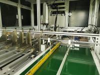 China Full Automatic Hard Case Making Machine / Automatic Positioning Gluing Machine for sale