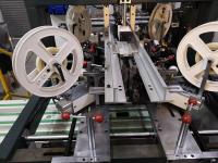 China Automatic Rigid Box Corner Pasting Machine For Pasting Four Corner Of All Rigid Box for sale