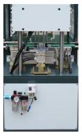 China Automatic Gift Box Pressing Air Bubbles Machine for sale