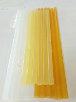 China High Quality Yellow Round Glue Stick Hot Melt Adhesive Silicone Sealant For DIY Craft And Usa for sale