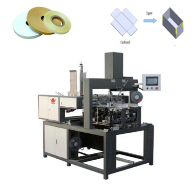 China Automatic Four Corner Tapping Machine / Cornaer Pasting Machhine For Making Rigid Box for sale