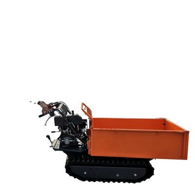 China Factory manufacturer tracked power wheelbarrow /mini transporter QTP500N for sale