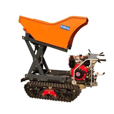 China COMMERCIAL CREST QTP500J Mini Track Dumper 500kg Mini Hauler 1-10T for sale
