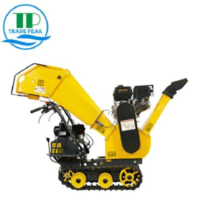 China wood chipper with mini dumper 240mm for sale