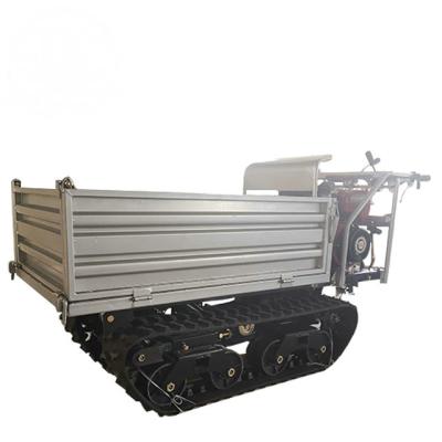 China Machinery Repair Shops TRADE MAXIMUM QTP500D Hydraulic Diesel Track 10HP Mini Transporter Mini Dumper for sale