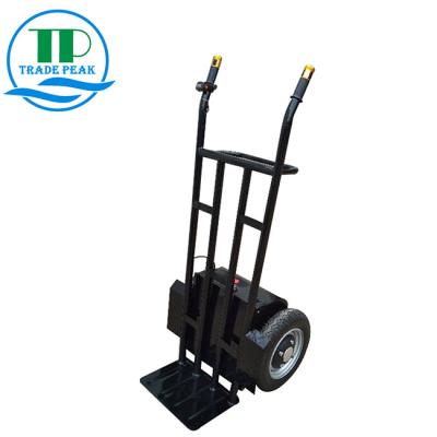 China Work tool TRADE 300KG QTP200E bettery wooden wheelbarrow powered wheelbarrows powered hand truck for sale