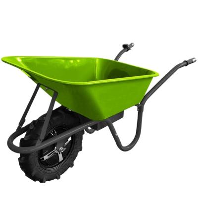 China 24V Metal Electric Power Wheelbarrow QTP150E Wheelbarrow for sale