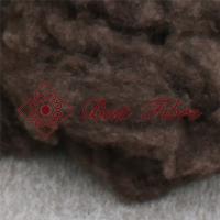 China Short dark brown yakwool/yak down for sale