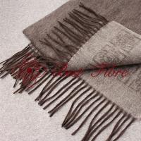China Yak double Jacquard scarf for sale
