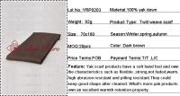 China Yak twill weave scarf&Shawl for sale
