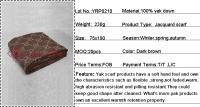 China Yak Jacquard shawl for sale