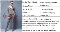 China Yak Leisure Twinset (hoodie&trousers) for sale