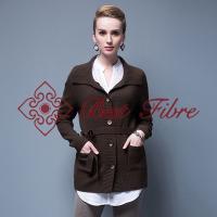 China Yak wide-lapel cardigan for sale