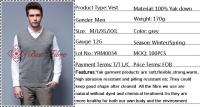 China Yak V-neck Vest&Waistcost for sale