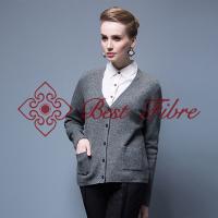 China Yak V-neck cardigan for sale