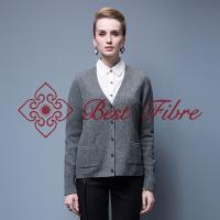 China Yak V-neck cardigan for sale