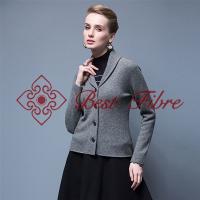 China Yak wide-lapel cardigan for sale