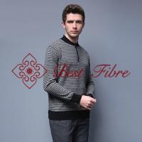 China Yak Half-zip O-neck pullover for sale