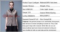 China Yak Leisure hoodie cardigan for sale