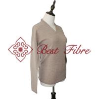 China Yak V-neck pullover for sale