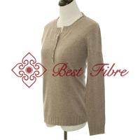 China Yak pullover with rib cuff for sale