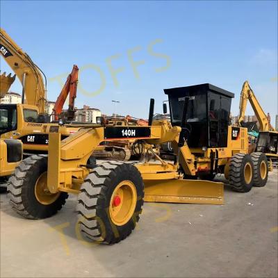 China Used Motor Grader  Seondhand   Road Equipment 138kw Fuel tank 397L for sale