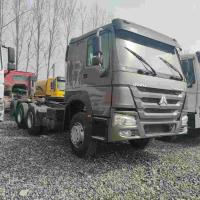 China Chinese 9T LDH Used Tractor Trailer Sinotruk Howo 371 375hp manual diesel for sale